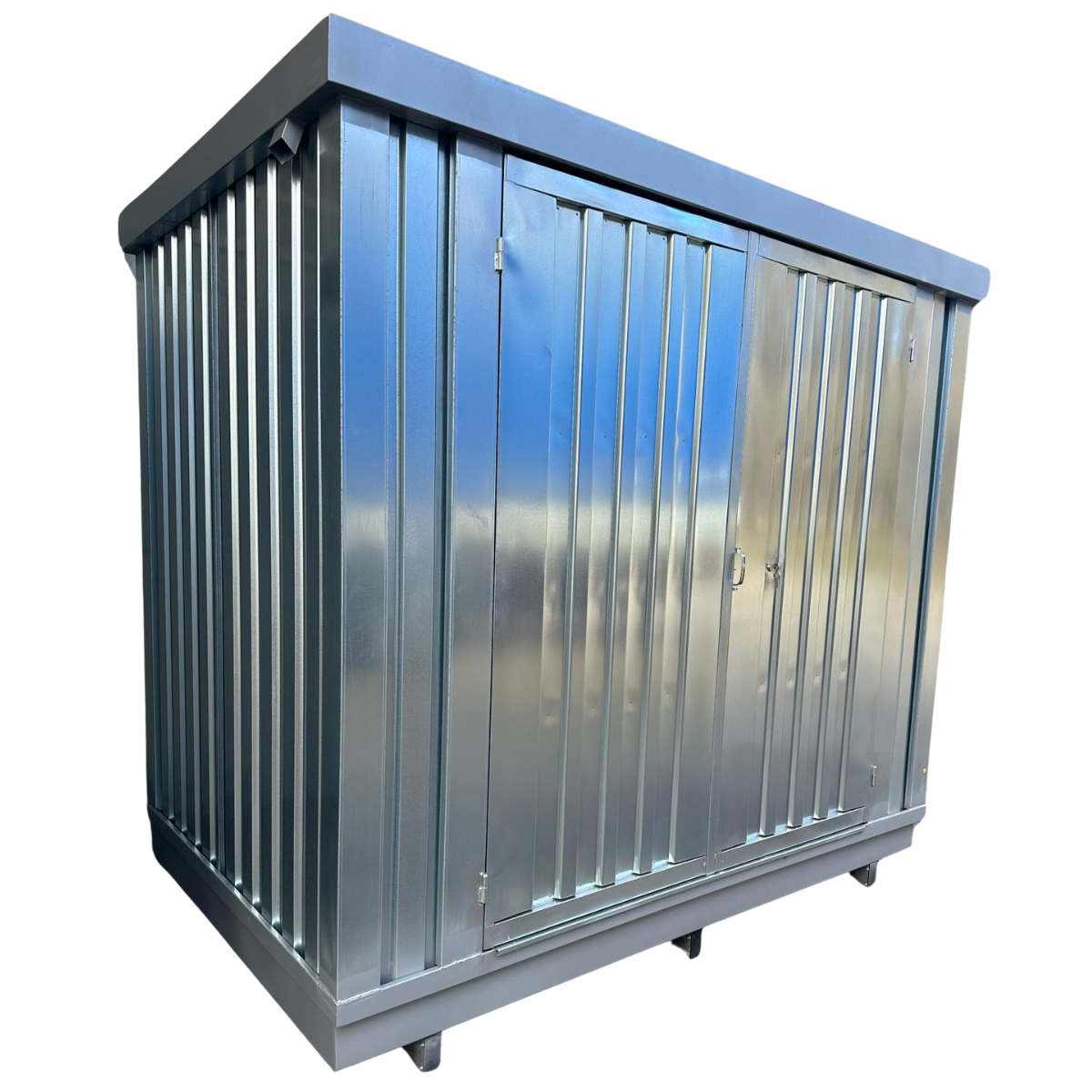 Open Space corrugated sheet metal containers | Mayermoover