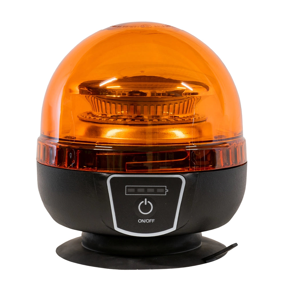 Magnetic base with rechargeable led flasher | Mayermoover